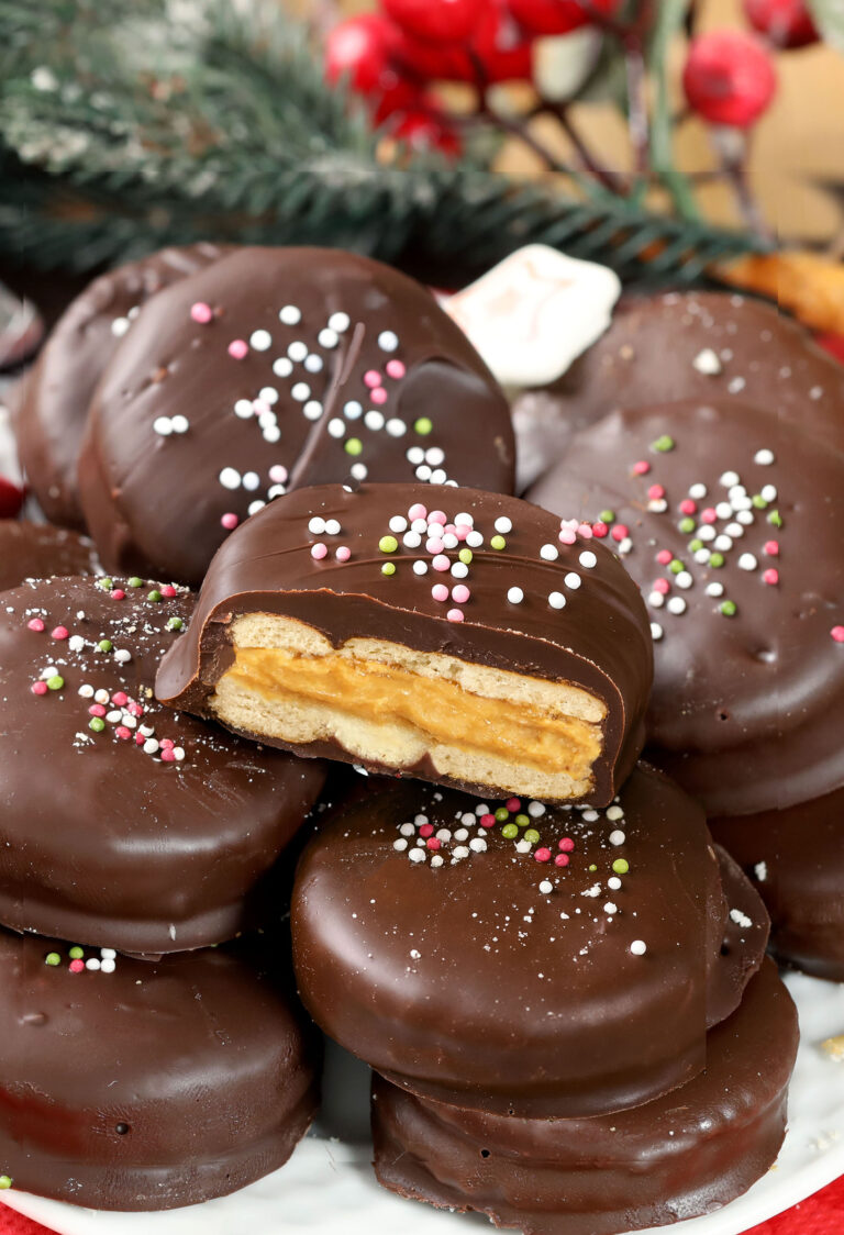Chocolate Peanut Butter Ritz Cracker Cookies – Sweet & Salty